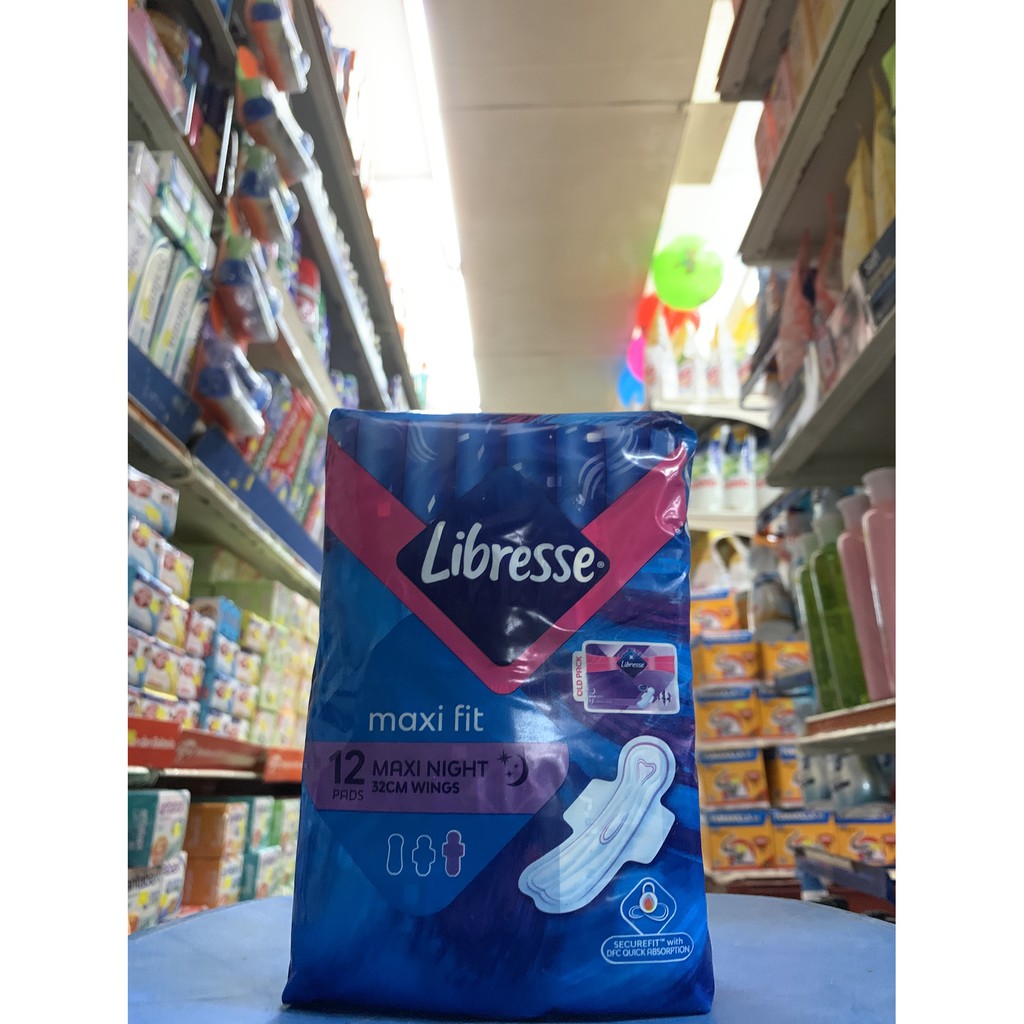 Libresse Maxi Night 32cm Wings (12pads) | Shopee Malaysia