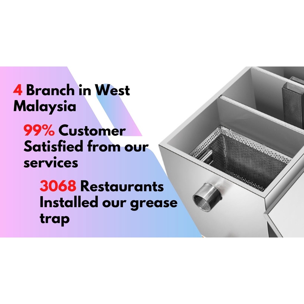 Perangkap Minyak Buatan Malaysia Stainless Steel Grease Trap Penapis ...