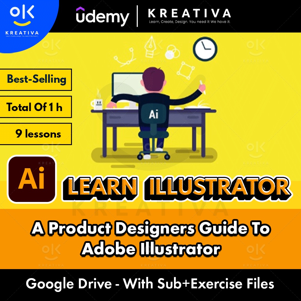 Video Course A Product Designers Guide To Adobe Illustrator Learn Illustrator Course Shopee 