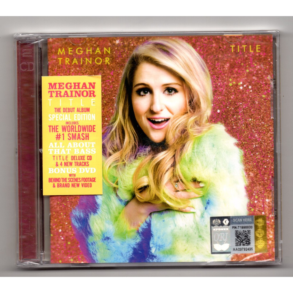 MEGHAN TRAINOR - TITLE (CD+DVD) | Shopee Malaysia