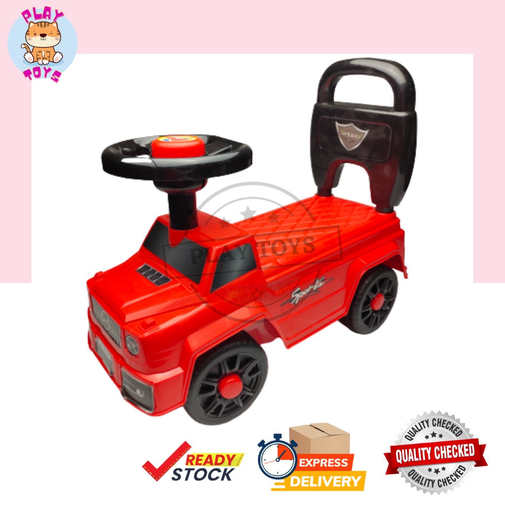 Racer Kids Walker Baby Push Car Ride On Sound Happy Girl Boy 1-3year ...