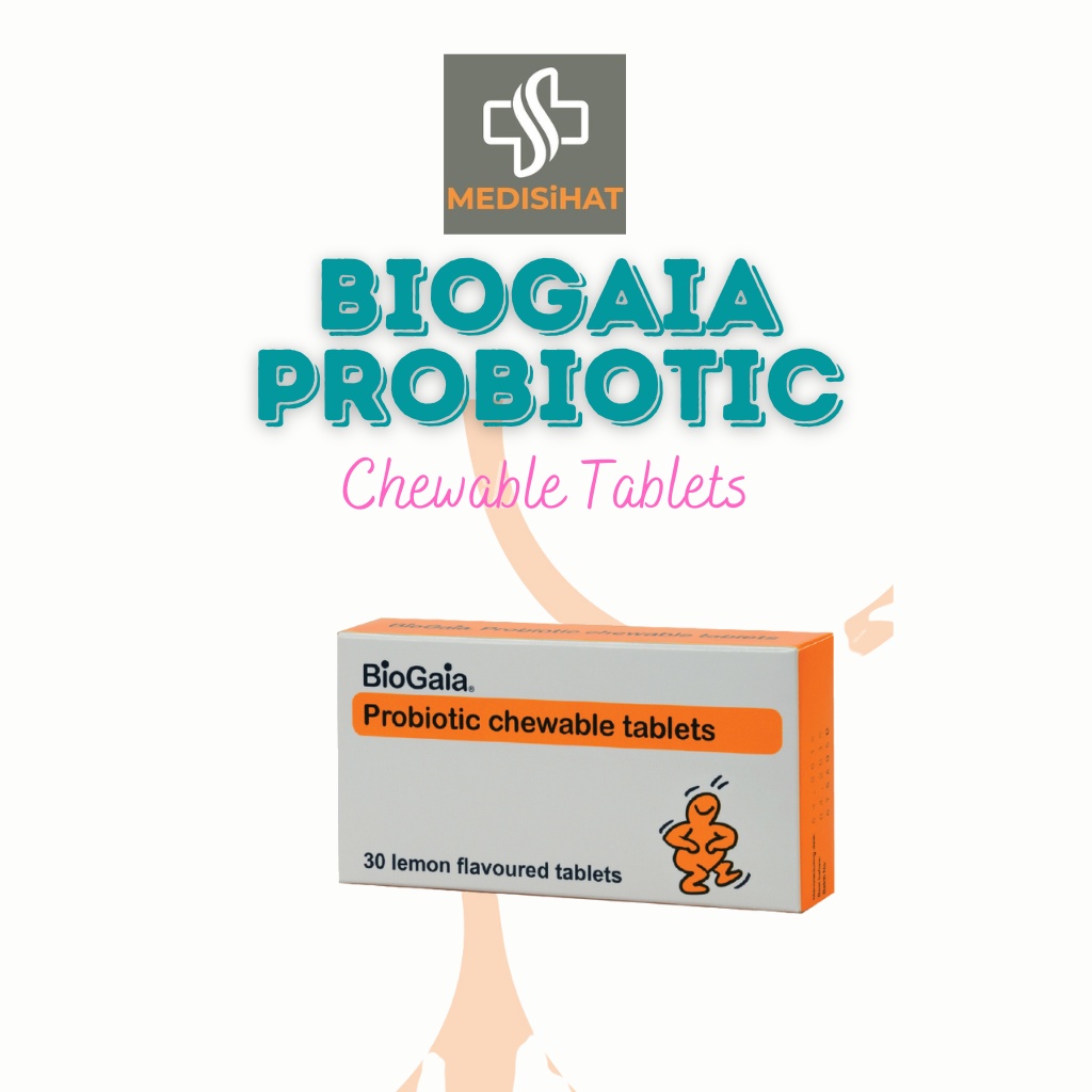 BioGaia Probiotic Chewable Tablets 30's | Shopee Malaysia