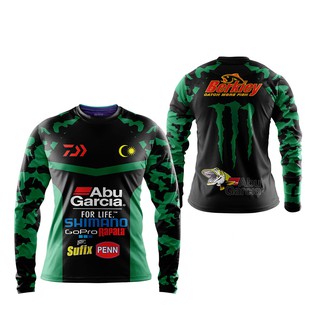 MCB 1ST PART Fishing Outfit | Baju Memancing | Fishing Jersey | Shopee ...