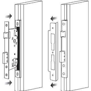 Solid SS SUS304 Mortise Lock Rebated Part | Shopee Malaysia
