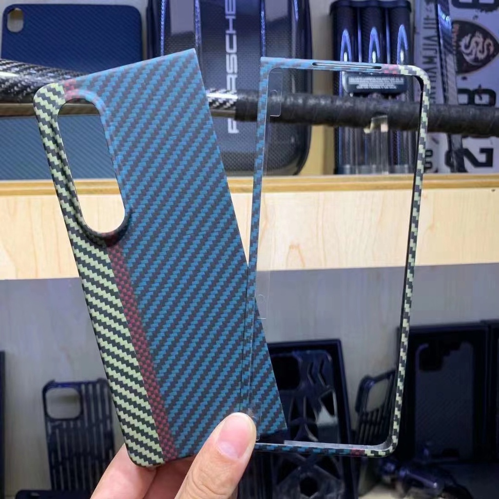 Real Carbon Fiber Case For Samsung Galaxy Z Fold 4 Case Ultra Thin ...