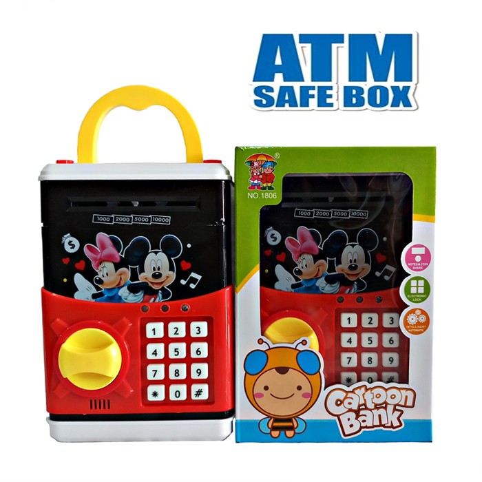 Kids Atm Safe Box (MICKY) | Shopee Malaysia