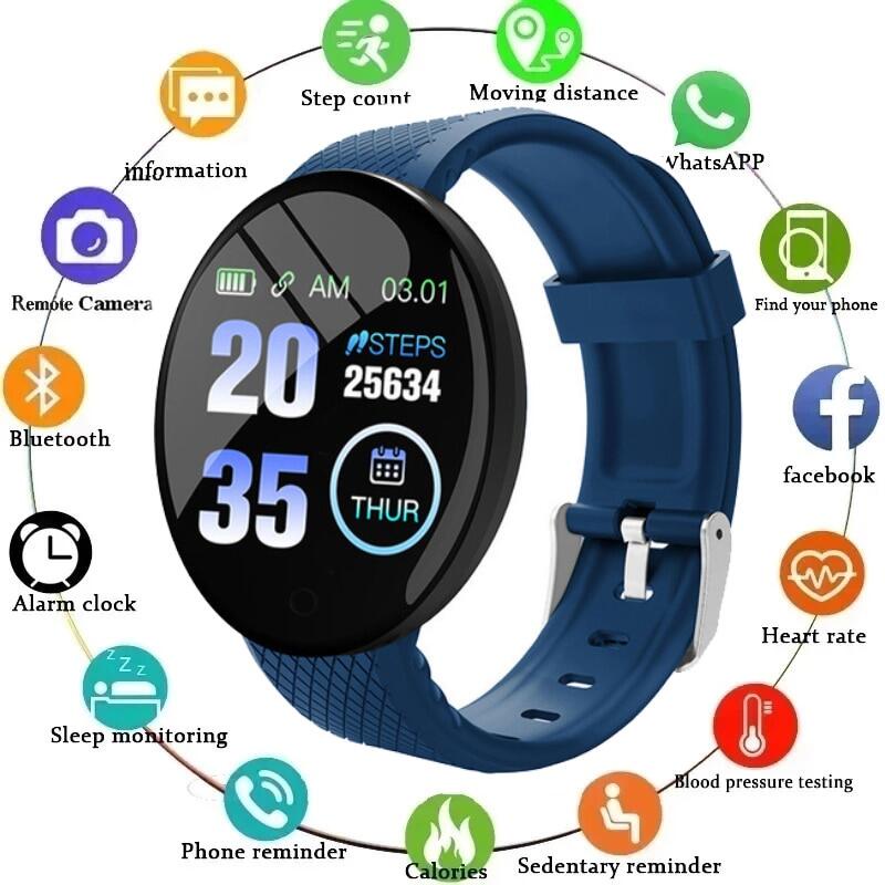 POSHI Full Touch Screen Smart Watch For Mans Original Waterproof ...