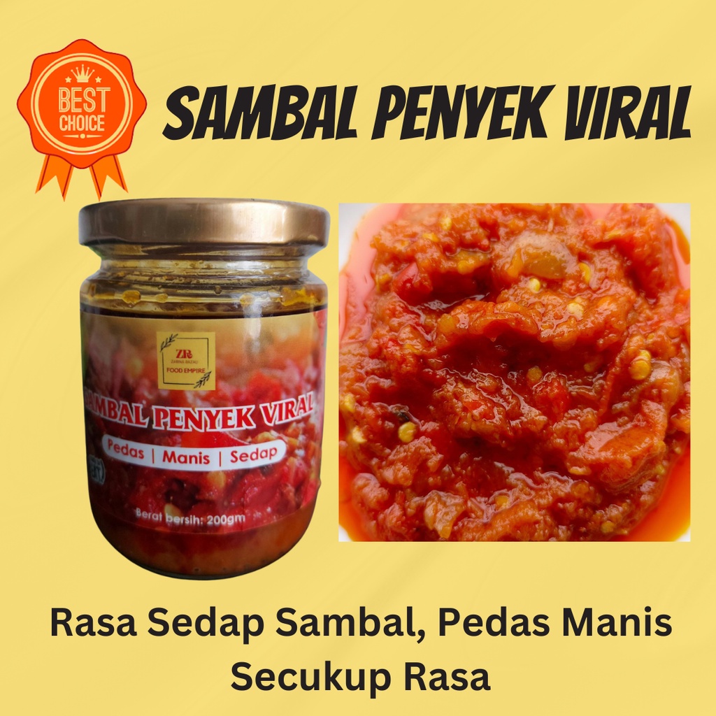 Sambal Penyek Viral !!! Sedap Pedas Mantul | Shopee Malaysia