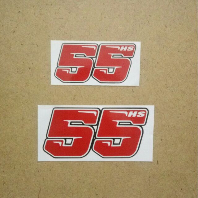 Stiker 55 sticker cutting sticker motor | Shopee Malaysia