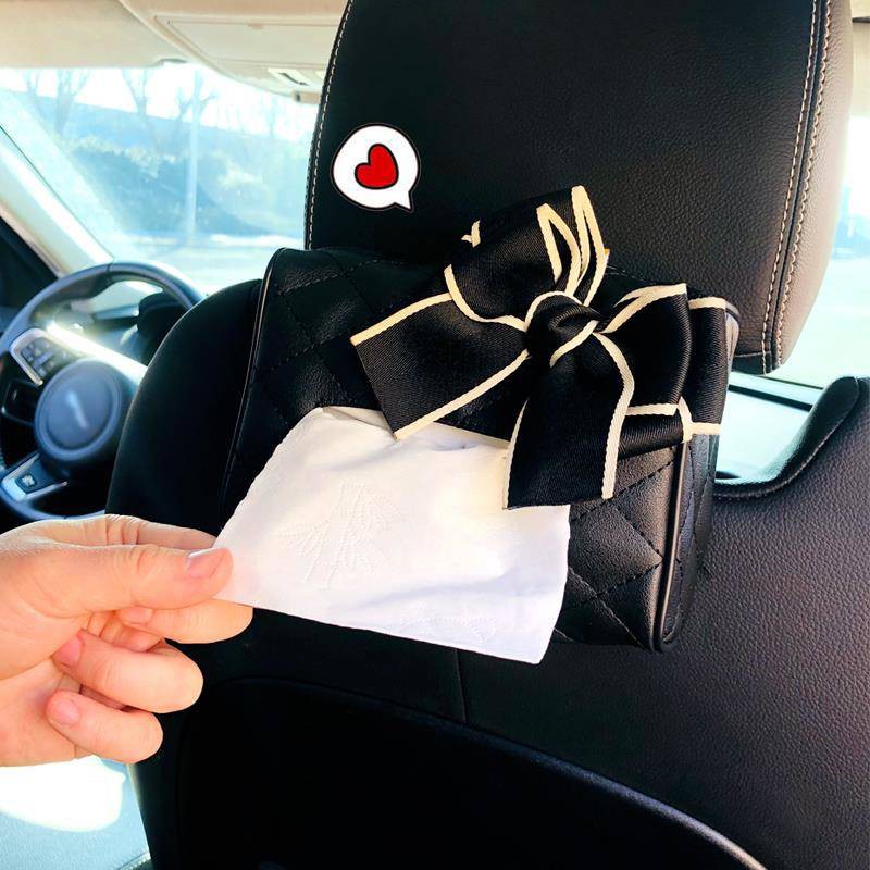 axia accessories！aksesori kereta ！ Fesyen Bow Kereta Kertas Towel Box ...