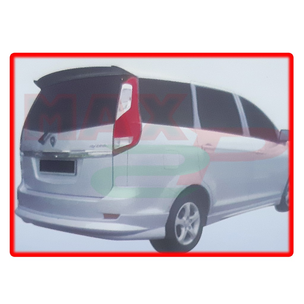Proton Exora (2009) Rear Back Skirt Skirting Bumper Lower Lip Spoiler ...
