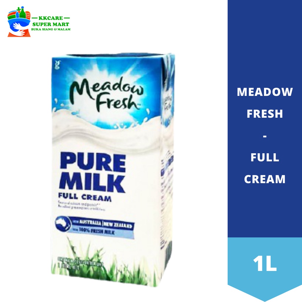 Meadow Fresh - Pure Milk Full Cream - 1L | Shopee Malaysia