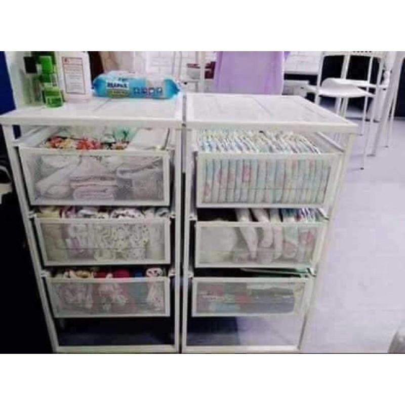 Multipurpose Drawer (Rak Serbaguna / Rak Baju Budak / Rak Tudung / Rak ...