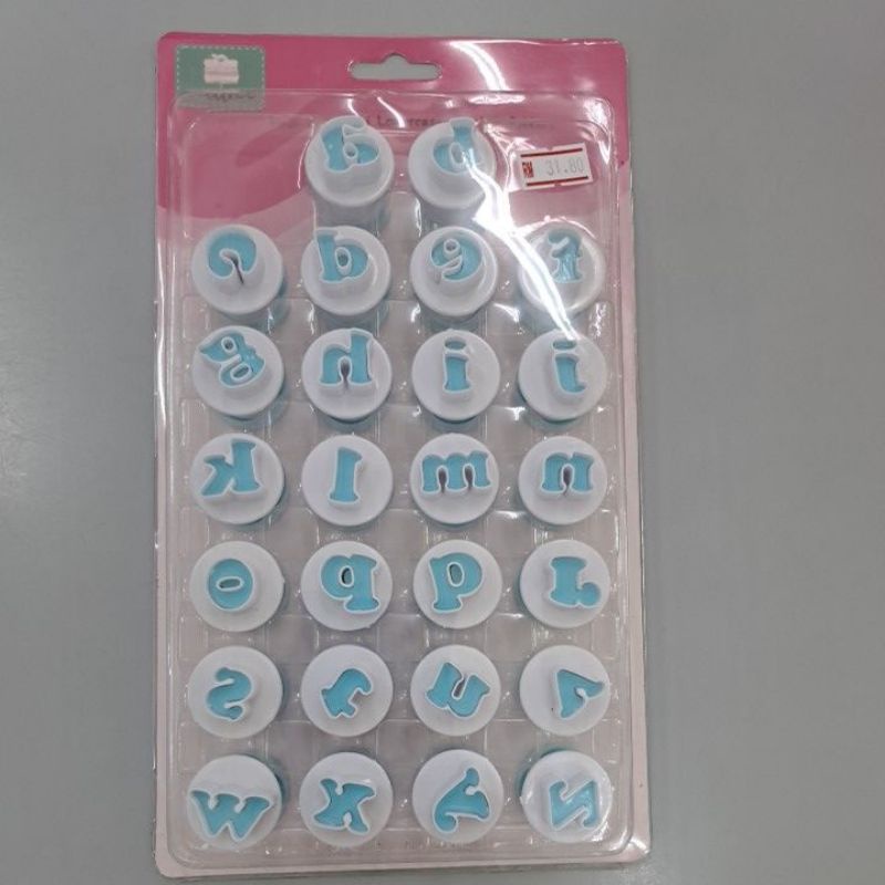 Push Easy Mini Alphabet Cutters | Shopee Malaysia