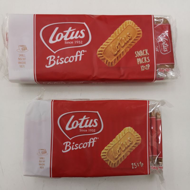 Lotus Biscoff Biscuit Snack Pack | Shopee Malaysia
