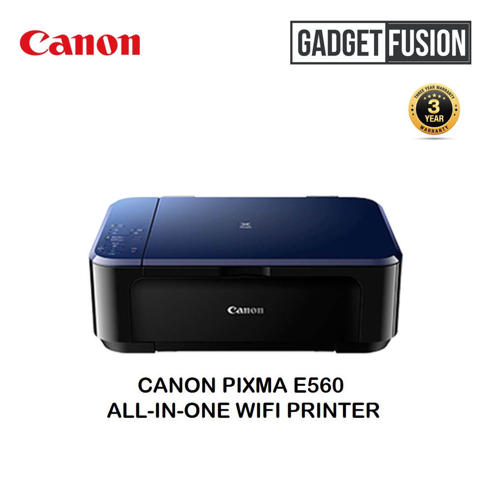 CANON PIXMA E560 ALL-IN-ONE WIFI PRINTER (3 Years Warranty) | Shopee Malaysia