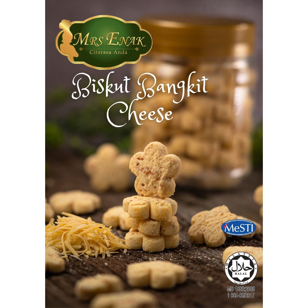 MRS ENAK TOPIOCA CHEESE BISCUIT / BISKUT BANGKIT CHEESE | Shopee Malaysia