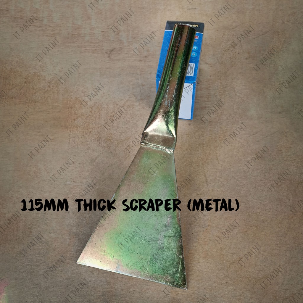 4 inch 115mm THICK METAL SCRAPER / SCRAPER KEBUN / SCRAPER BESI TEBAL ...