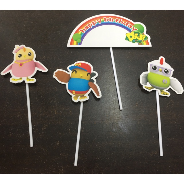 Didi and friend cake topper | Shopee Malaysia