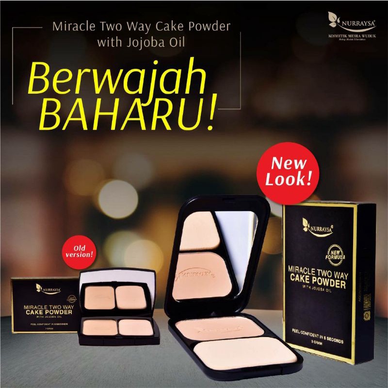 Nurraysa Miracle Two Way Cake Powder [Ready Stock] | Shopee Malaysia