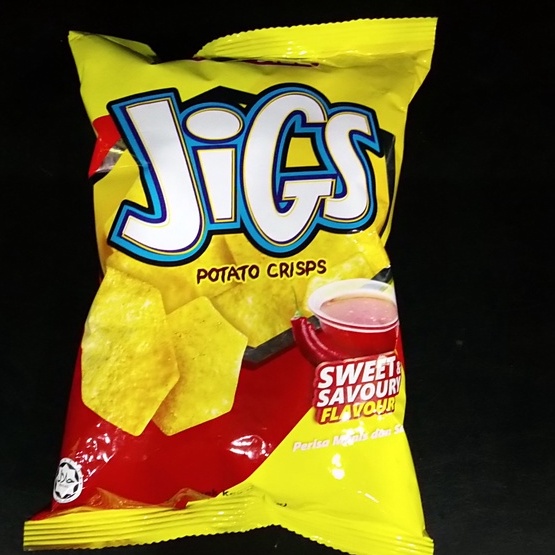 Jack n Jill Jigs Potato Crisps Sweet n Savoury Flavour 65g | Shopee ...