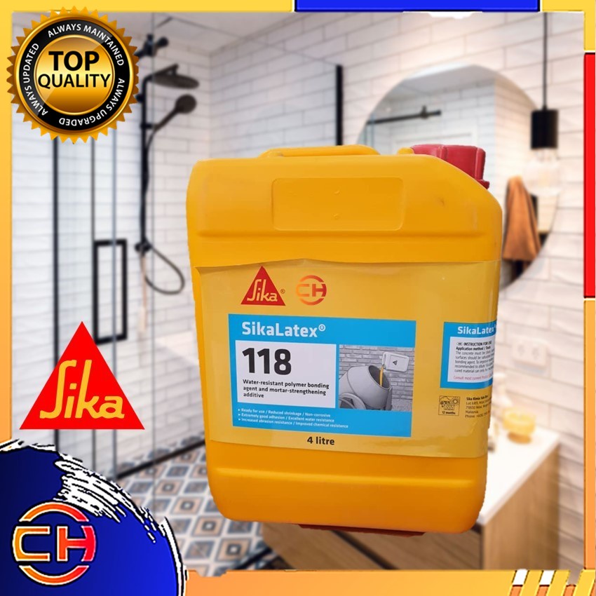 SIKA LATEX 118 / SUSU SIKA 118 - 4LITRE | Shopee Malaysia