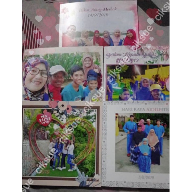 photobook softcover 6"x6" 40pages (photobook malaysia) | Shopee Malaysia