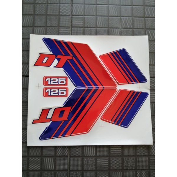 yamaha dt 125 sticker decal | Shopee Malaysia