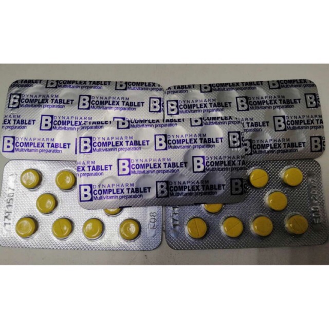 Dyna B Complex Tablets 100mg | Shopee Malaysia