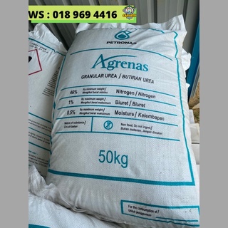 1KG [REPACK] AGRENAS PETRONAS N46 BAJA UREA / BAJA DAUN / BAJA RUMPUT ...