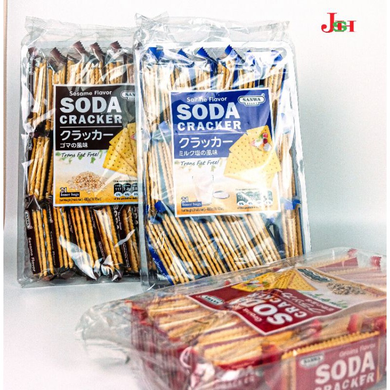 SANWA SODA CRACKER 480G | Shopee Malaysia