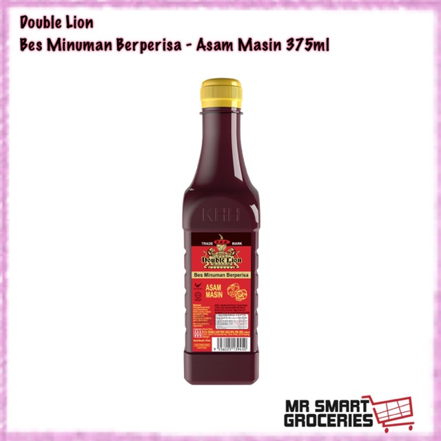 Double Lion Bes Minuman Berperisa Asam Masin 375ml | Shopee Malaysia