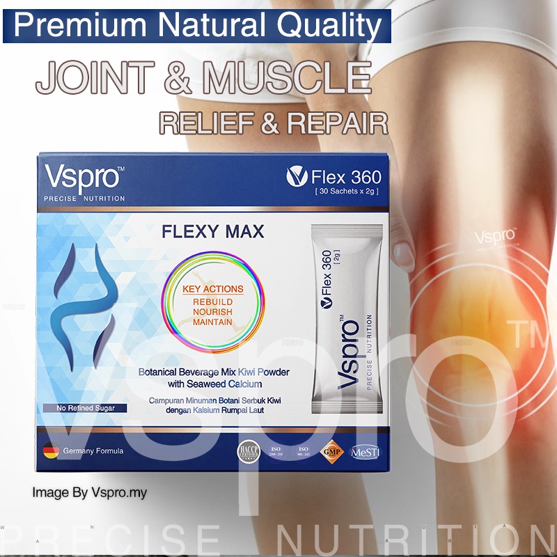 VSPRO FLEX 360 Joint & Muscle Relief & Repair Premium Supplement Powder ...