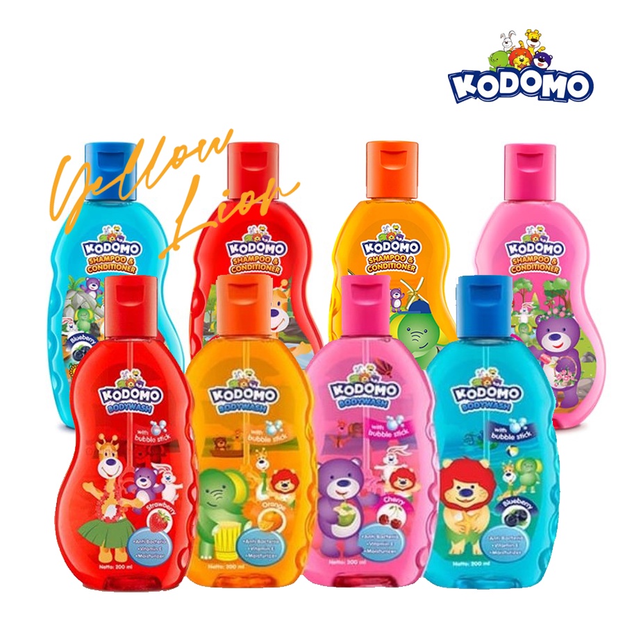 Kodomo Body Wash / Conditioner Shampoo (200 ml) | Shopee Malaysia