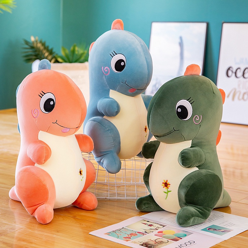 (Ready Stock) Cute super soft dinosaur plush toy, Beibeilong plush doll ...