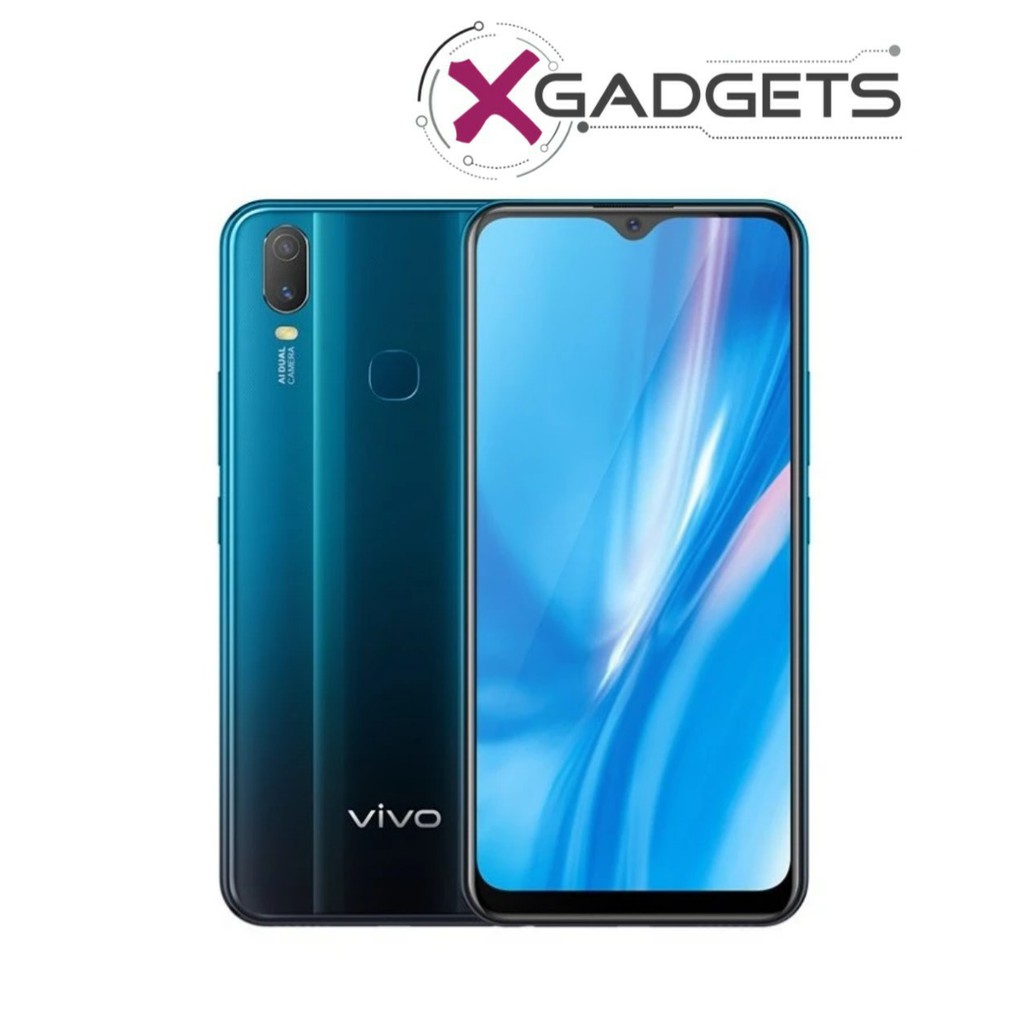 Vivo Y11 3GB RAM/32GB ROM Mineral Blue/Skyline Blue/Agate Red (Vivo ...