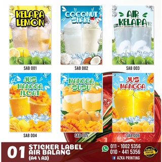 STICKER AIR BALANG, STICKERJUS AIR, STICKER AIR, STICKER JUS, STICKER ...