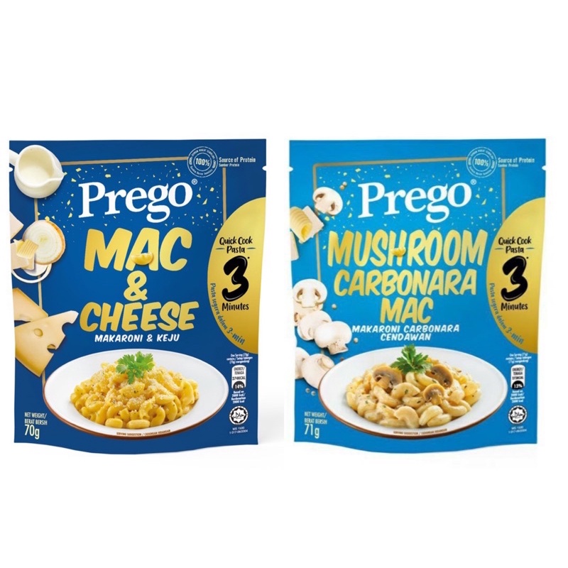 Prego Quick Cook Pasta 70 Gram | Shopee Malaysia