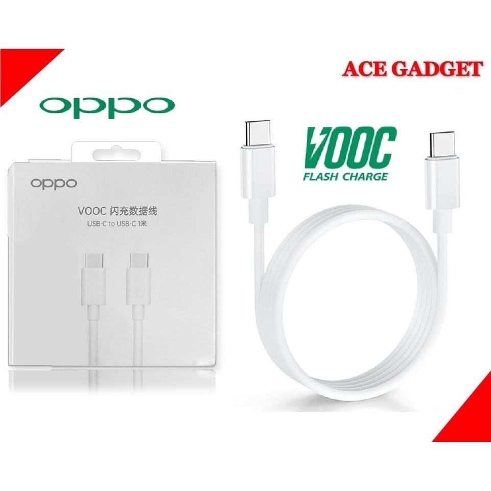 Original Oppo Type-C PD Cable Super VOOC Type C To Type C Cable ...
