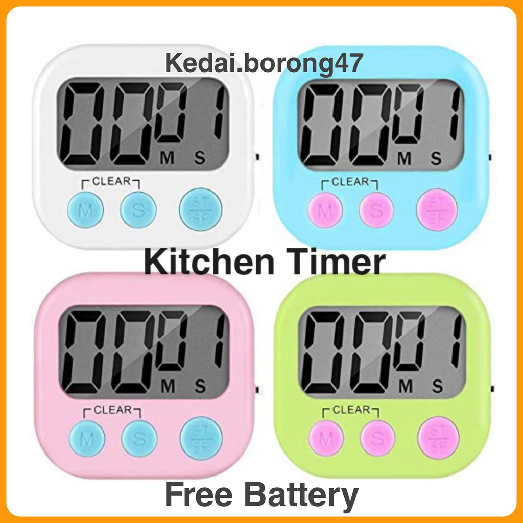 High Quality JS-118 Magnetic Digital Kitchen Cooking Timer pemasa dapur ...