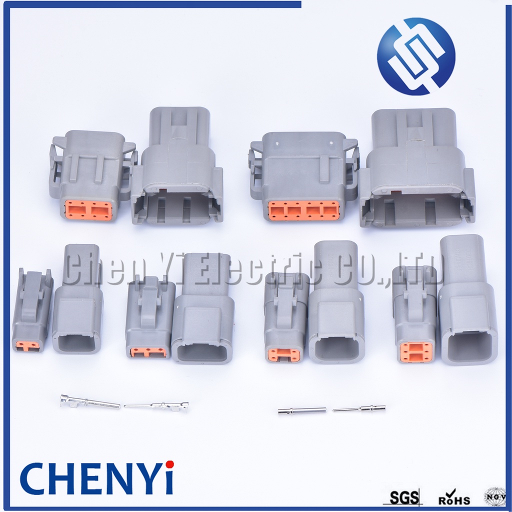 Deutsch DTM Male Female Waterproof Connector Automotive Sealed Plug ...