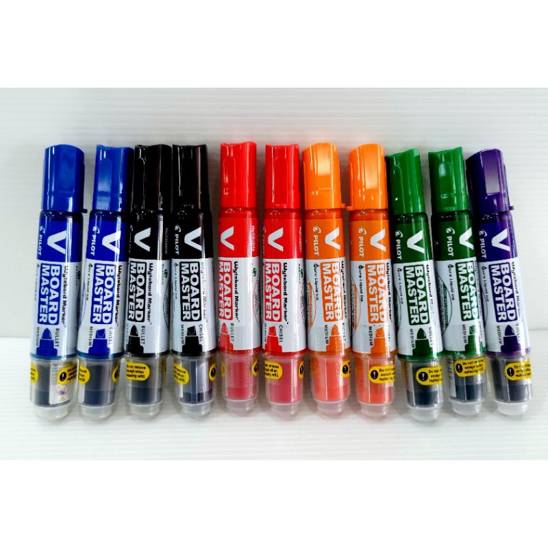 (Original) Pilot V Board Master Whiteboard Marker Pen Vboard Bullet and ...