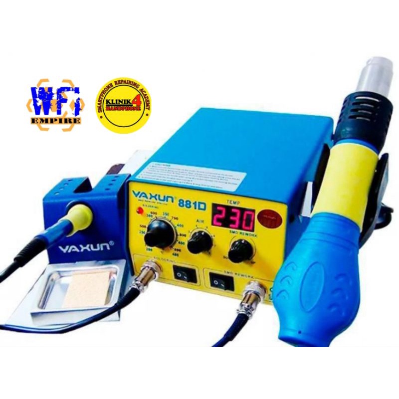 SOLDER / BLOWER / YAXUN 881D / SMD REWORK 2+1 | Shopee Malaysia