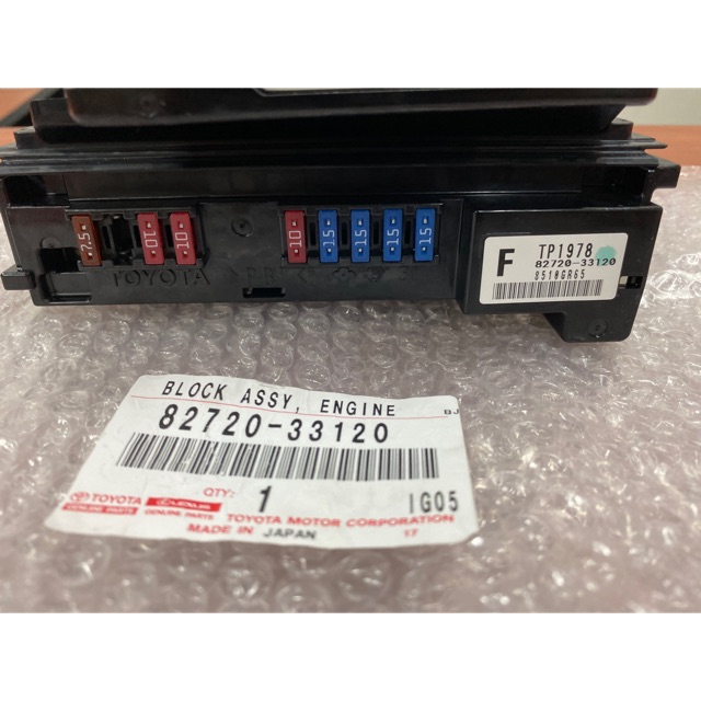 ORIGINAL TOYOTA CAMRY ACV40 ACV41 (2006-2011) FUSE BLOCK ENGINE SIDE ...