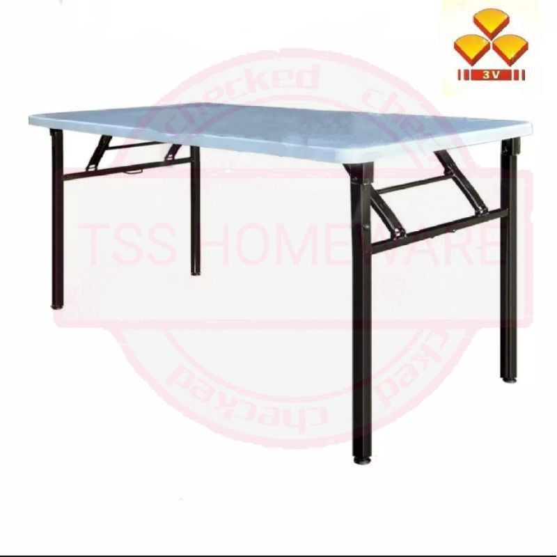 3V MEJA LIPAT PLASTIC BANQUET TABLE WITH TABLE LEG 25MM | Shopee Malaysia