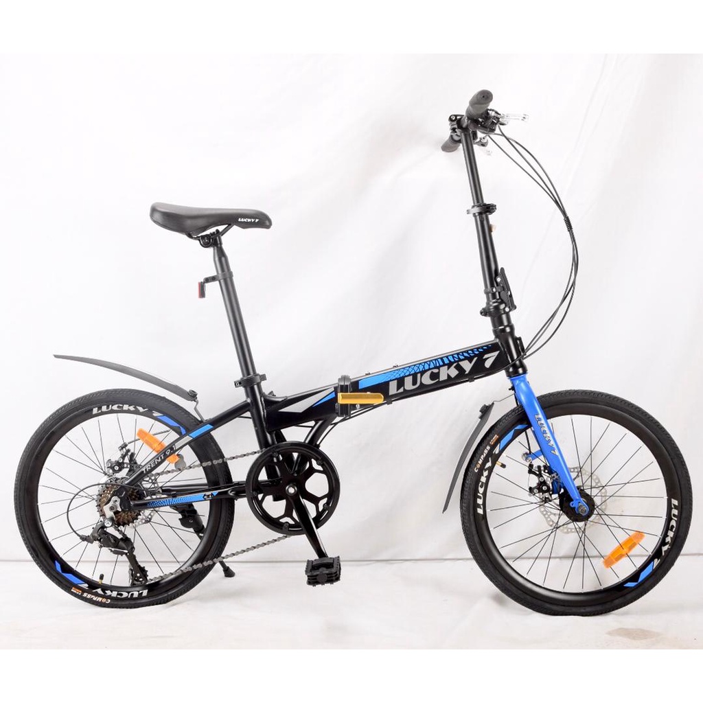 [LUCKY 7 ] 20" 1X8 Folding bike & [Veego] 20" Shimano Gears 1x7 Folding ...