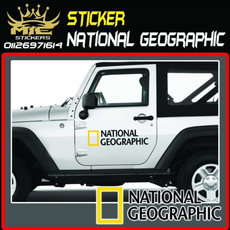 Sticker National Geographic off-road 4 X 4 Ranger Hilux D-max Frontier ...