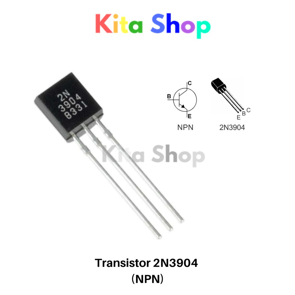 Transistor (NPN, 2N3904) | Shopee Malaysia