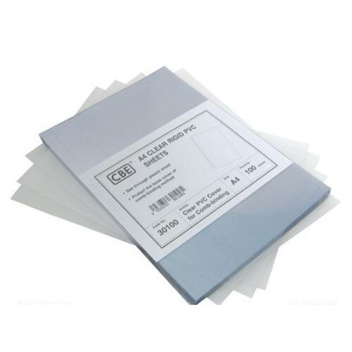 Multipurpose PVC Transparent Binding Plastic Cover A4/Quality PVC Rigid ...