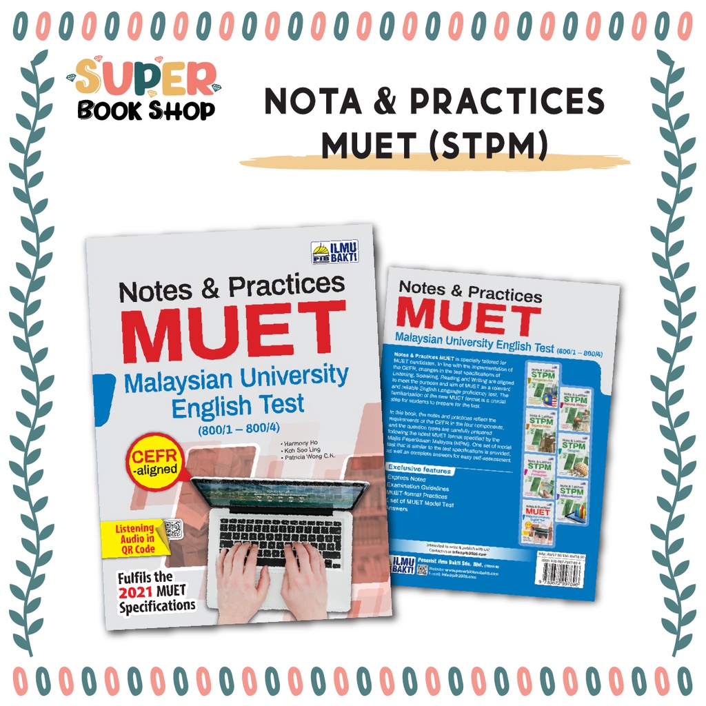[SBS] STPM : 2021 BUKU RUJUKAN / LATIHAN - NOTES & PRACTICES MUET ...